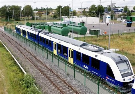 Worlds First Hydrogen Powered Train Line