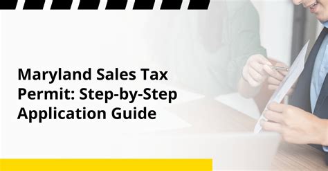 Maryland Sales Tax Permit Step By Step Application Guide