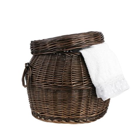 PUFA KOSZ NA ZABAWKI WIKLINOWY KOSZ NA PRANIE Ø31 H32 CM Inna marka