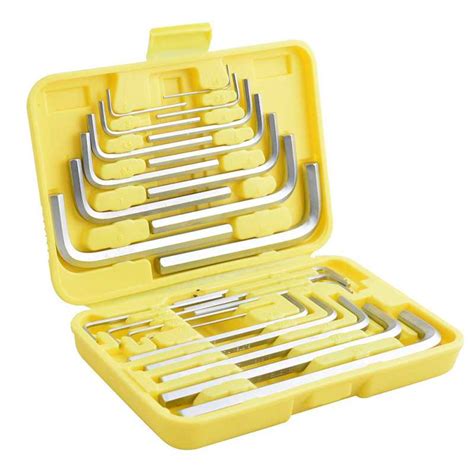 Allf25 Juego De Llaves Hexagonales Tipo L Combinadas 25 Piezas Surtek