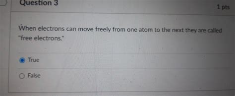 Solved Electron Valence Refers To The Number Of Electrons Chegg Com