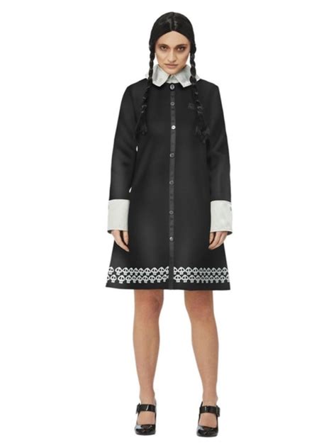 Déguisement Mercredi Addams Femme licence Déguiz Fêtes