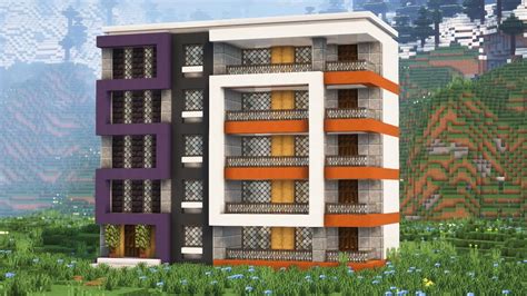 Многоэтажка в майнкрафте Youtube
