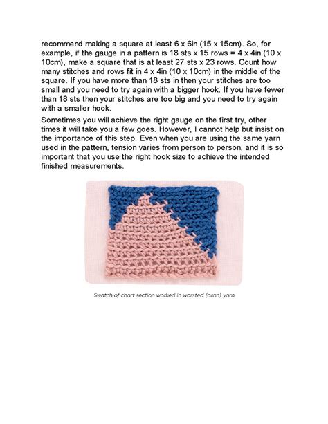 Colorful Crochet Knitwear Russian