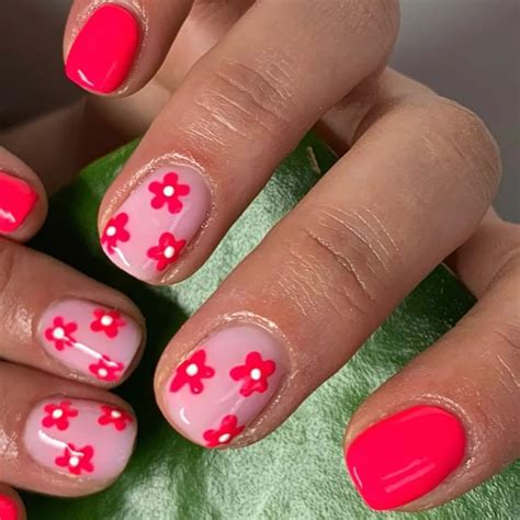 Summery Nails Simple Gel Nails Cute Gel Nails Funky Nails Pretty