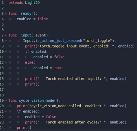 Problem Toggling Light2d Using Both Input And Group Rgodot