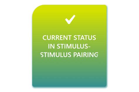 Current Status In Stimulus Stimulus Pairing In Applied Settings • The
