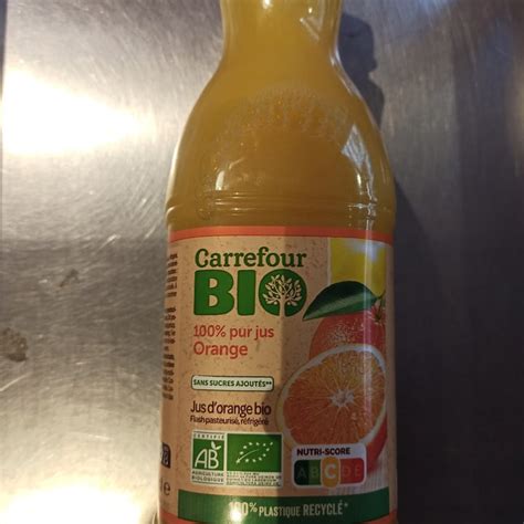 Carrefour Bio Jus D Orange Reviews Abillion