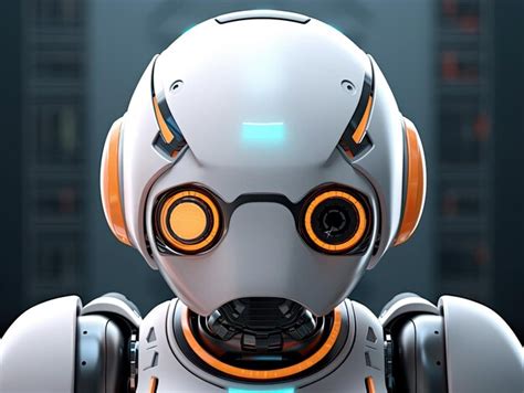 Premium Ai Image Robot Android Chatbot Ai Bot Cartoon 3d Style Character Design Illustration