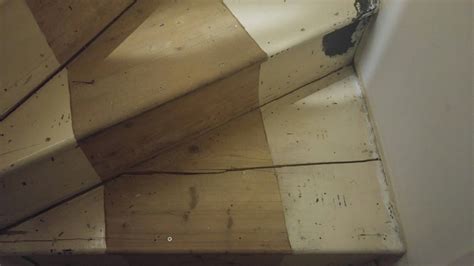 Broken Wooden Stairs