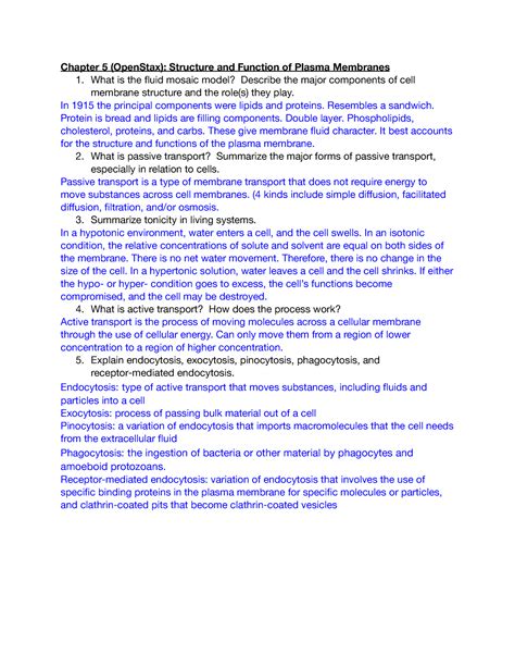 Biology Week 6 2 These Notes Were Taken In Class Exam Prep