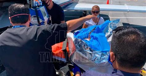 Hoy Tamaulipas Trasladan A Galveston Texas A Menor Herido Por