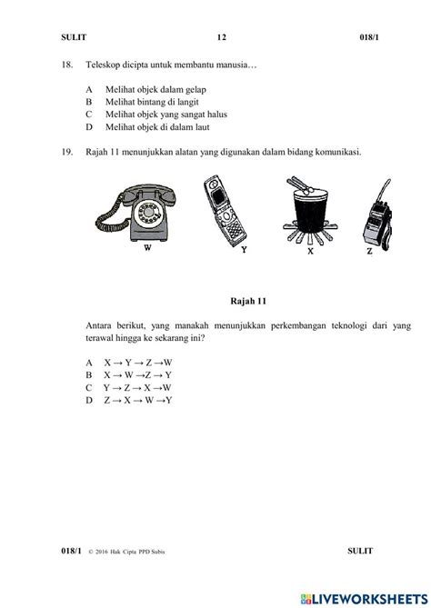 Soalan Y5 Y6 Part 2 Worksheet Live Worksheets