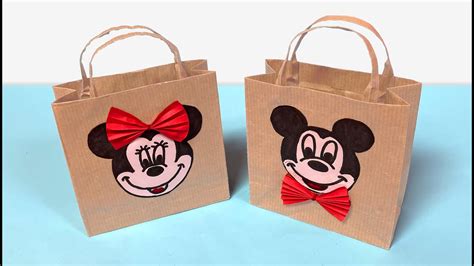 Como Hacer Bolsitas De Papel Kraft Para Regalos De Cumpleaños Para