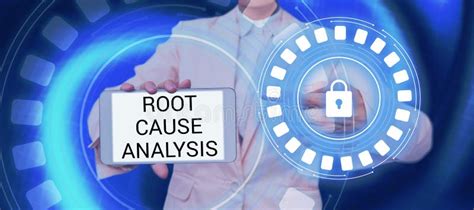 Hand Writing Sign Root Cause Analysis Concept Meaning Method Of
