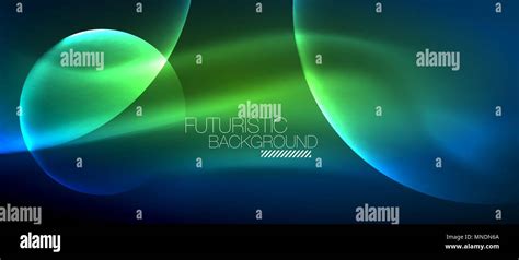 Glowing Glass Circles Glowing Glass Circles Geometric Shiny