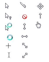 14 Timeout Windows 7 Cursor Icon Images Computer Mouse Icon Cursor Download Mouse Pointers