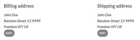 RPS Billing Shipping Address The ROOT Brands