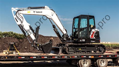 Bobcat E85 Гусеничный мини экскаватор купить в Москве Официальный