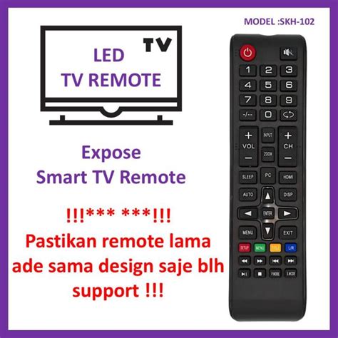 Multi Brand Expose Led Tv Remote Control Skh 102 Remote Tv Expose Multi