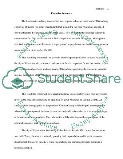Feasibility Report Research Paper Example Topics And Well Written