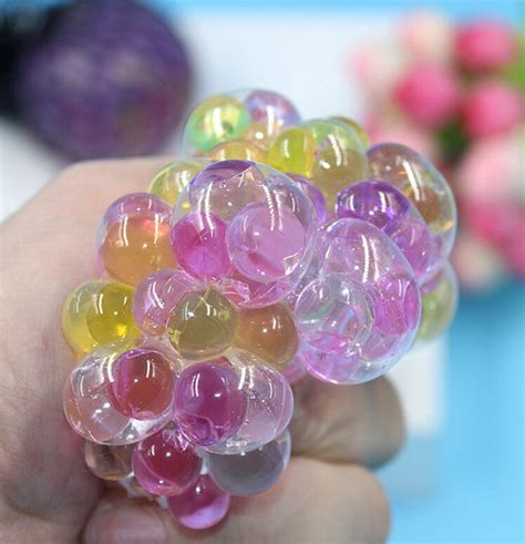 65cm Crystal Vent Squeezes Colored Bead Ball Deco Grandado