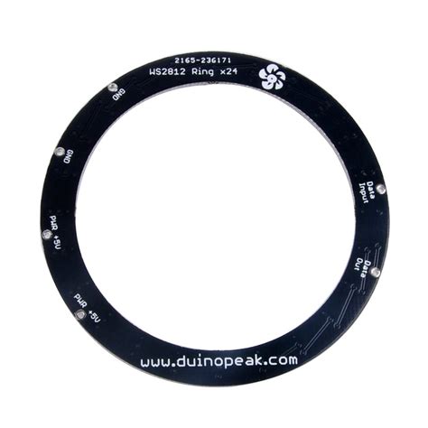 位 WS RGB LED 全彩驅動環形彩燈開發板 NeoPixel Stick 副廠 台灣智能感測科技