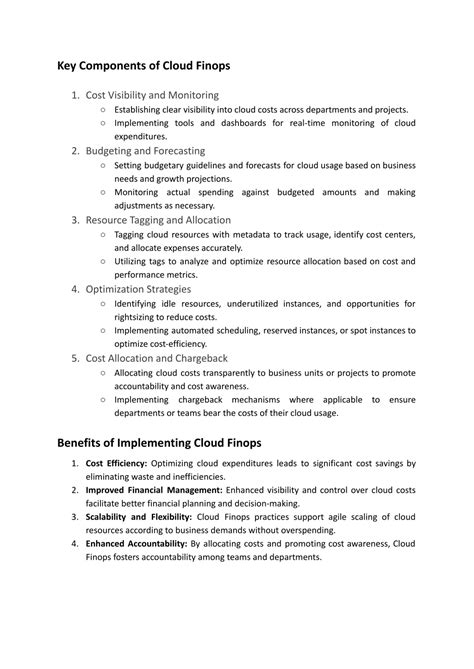 Ppt Cloud Finops Powerpoint Presentation Free Download Id13294495