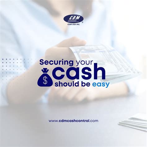 How Cdm Can Help You With Cash Security Cdm Cash Control Posted On The Topic Linkedin