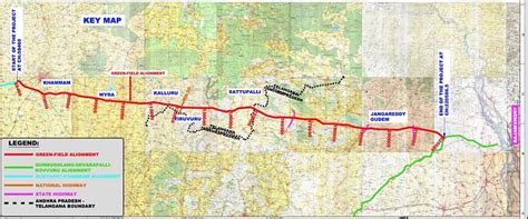 Khammam Devarapalli Expressway Route Map Status 2024