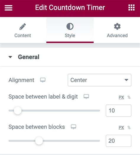 Countdown Timer Widget Overview - PowerPack Addons for Elementor