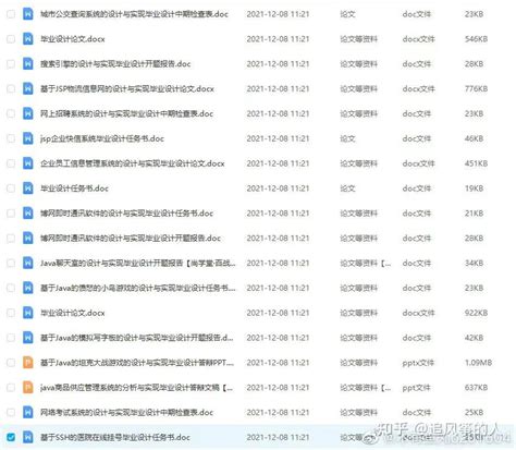 2022 最新计算机毕业设计 选题大全（附源码论文答辩），别再发愁毕设了。 知乎