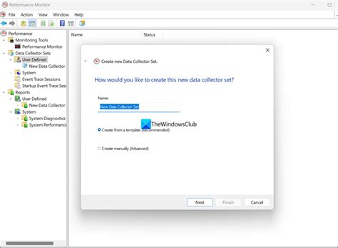 Performance Monitor Is Stuck At Collecting Data For Seconds