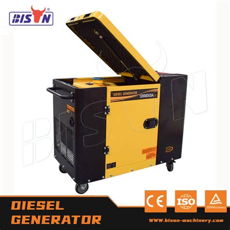 Bison Hot Sale 6kw Small Diesel Engine Sound Proof Silent Generator