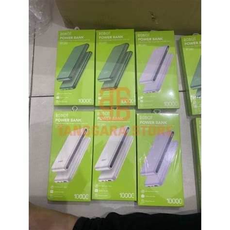 Jual Powerbank Robot Pb Rt180 10000mah Dual Input Port Type C And Micro