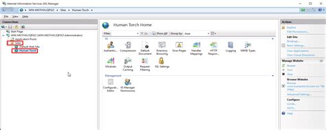 Create A New Website With IIS Windows Server