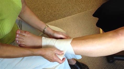 Ace Wrap Leg Youtube