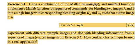 Solved Exercise 3 4 Using A Combination Of The Matlab Chegg Com