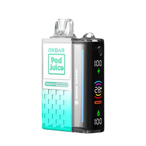 Oxbar Pod Juice Magic Maze 30000 5 Nic In 19 Flavors