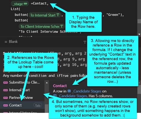 Referencing A Row By Name In A Formula Coda Maker Community