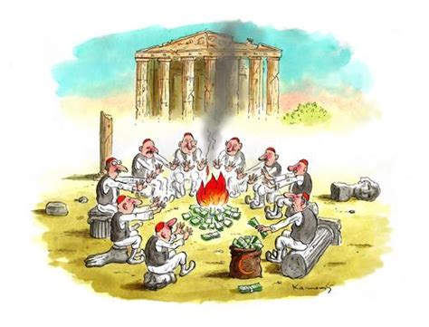 Greece Idyll By Marian Kamensky Politics Cartoon Toonpool