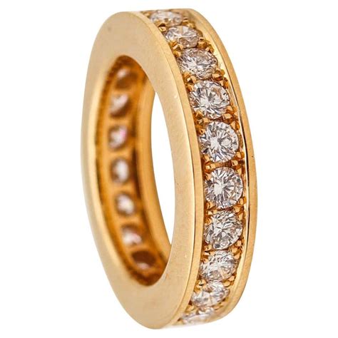 Tiffany And Co Signature Collection Ring In 18kt Gold With 109 Ctw