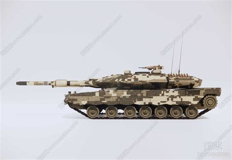 豹式坦克3a5dksu模型下载【id1146405664】知末su模型网