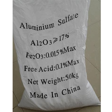 China Aluminium Sulphate CAS No Manufacturers Suppliers Factory Direct Price SINO