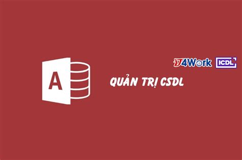 Sử dụng hệ quản trị CSDL Using Database IT4Work