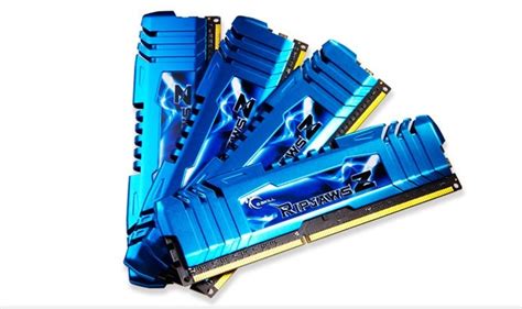 Memoria Ddr3 Gskill Ripjawsz Blue 32gb Kit 4x8 2400mhz F3 2400c11q 3