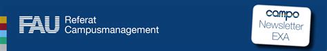 Campo Newsletter Exa Campusmanagement An Der Fau