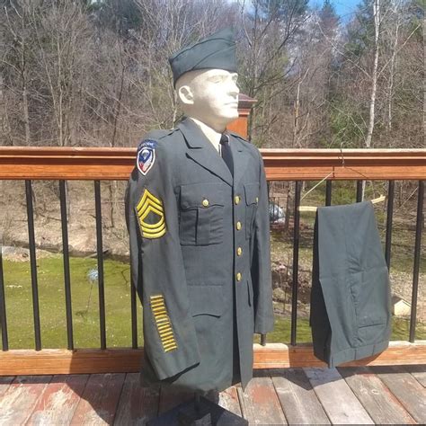 1967 Us Army 187th Airborne Infantry 101st Class A Dress Uniform