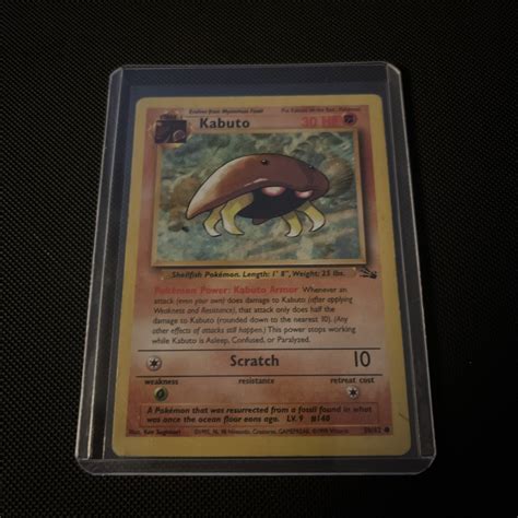 Kabuto 1999 Fossil 50 62 1st Edition Price Guide Sports Card Investor