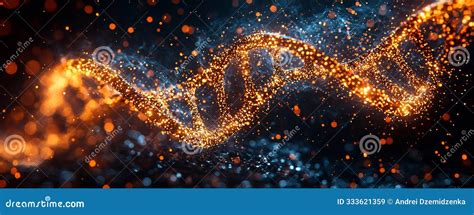 An Dna Sequence Closeup Is Used In Genetic Experiments Or Mapping